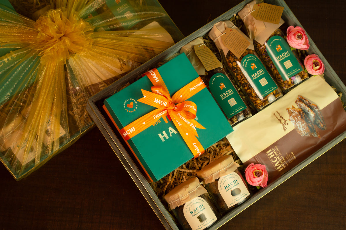 Golden Glow Net Hamper – HachiWithlove